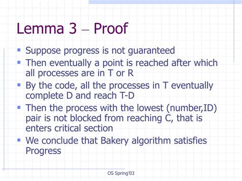 Ppt Bakery Algorithm Proof Powerpoint Presentation Free Download Id6070445