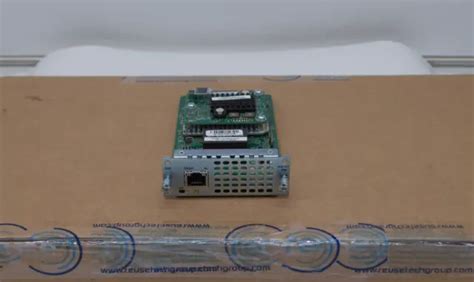 CISCO NIM 1CE1T1 PRI MULTI FLEX Trunk Voice Module For Routers EUR 315 23 PicClick IT