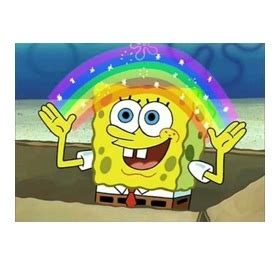 Spongebob Rainbow Meme