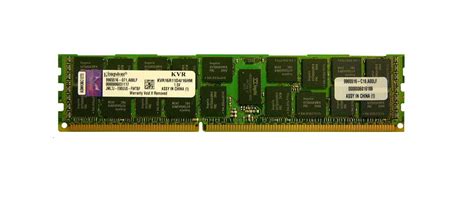 Kingston 16gb Ddr3 1600mhz Pc3 12800 Ecc Registered Cl11 240pin Server