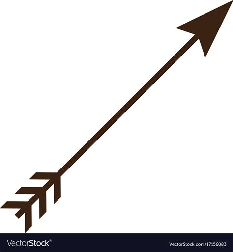 Crossed Vintage Arrow Royalty Free Vector Image