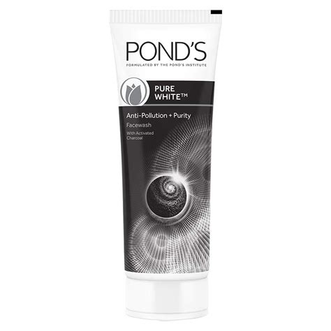 Ponds Pure White Anti Pollution Facewash Age Group Adults Packaging