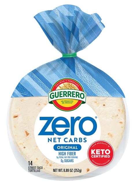 Zero Net Carbs Original Tortillas Guerrero Tortillas