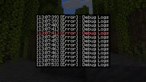 Wiki Debug Logs Essential Mod