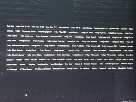 I Was Organising My Plugin Database And Now It Looks Like This Any