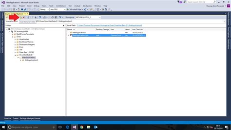 Visual Studio 2015 Team Fundation Erro Projeto Aspnet Mvc Stack