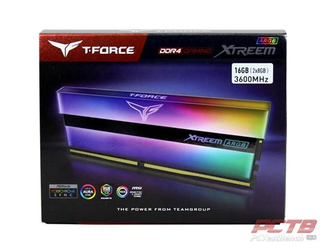 TeamGroup Xtreem ARGB DDR Gaming Memory Review Page Of PCTestBench