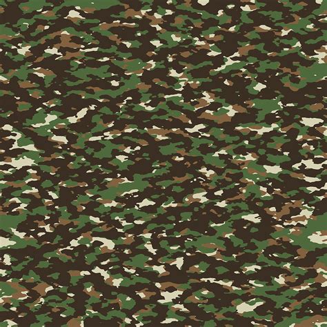 Woodland Camouflage Pattern Digital Art By Jared Davies Fine Art America