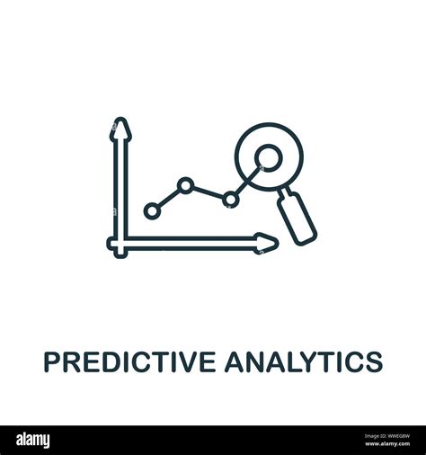 Predictive Analytics Outline Icon Thin Line Concept Element From Crm Icons Collection Creative