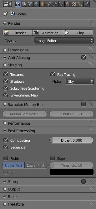 Properties Panels Blender And CG Discussions Blender Artists Community
