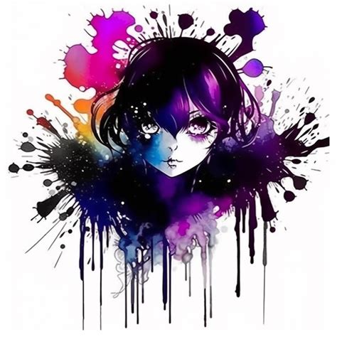 Splash Art Portrait 017 By Darkwhite2981 On Deviantart
