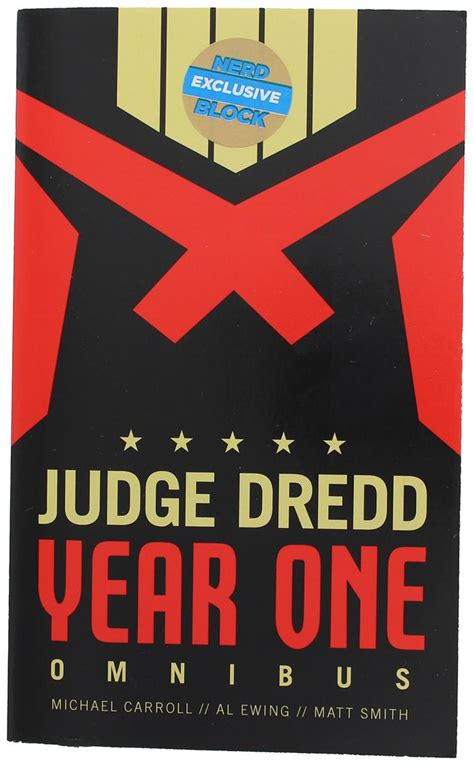 Judge Dredd Year One Omnibus Book
