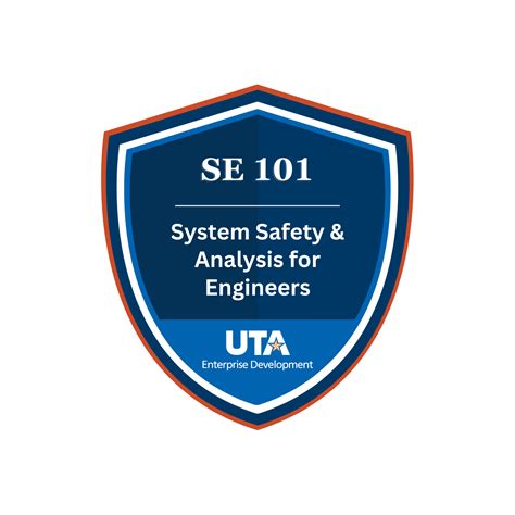 Se 101 System Safety And Analysis For Engineers Credly
