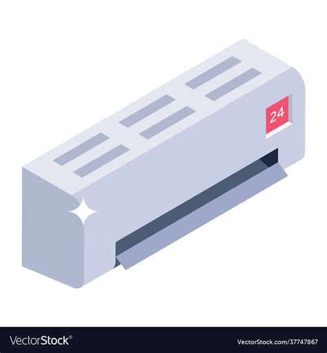 Air Conditioner Royalty Free Vector Image Vectorstock