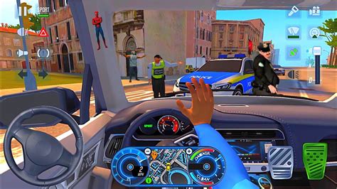 Uber City Drivier 경찰차 사고 화 Best 2021 자동차 시뮬레이터 게임 Androidios 게임 플레이 Youtube