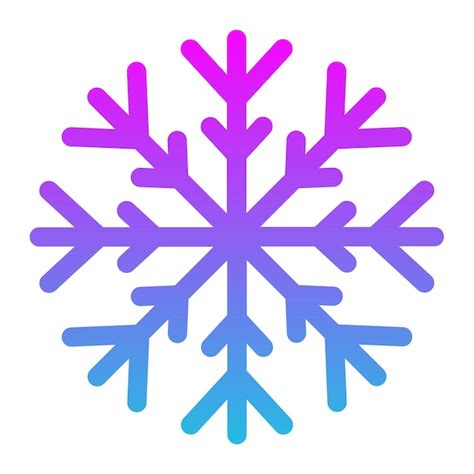 Premium Vector Snowflake Icon