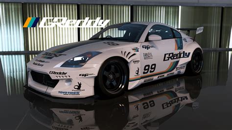 2003 Nissan 350Z Rocket Bunny GReddy Livery GTA 5 Mod