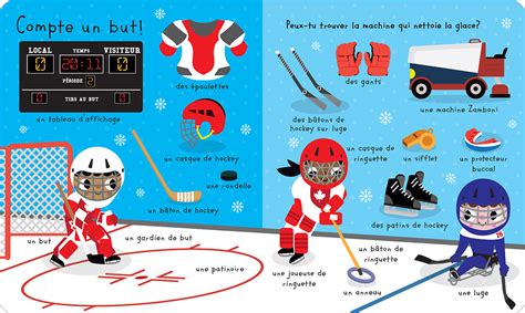 Hourra Le hockey Un livre de sports canadiens Éditions Scholastic