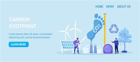 Co2 배출 오염으로서의 탄소 발자국 지구 생태계에 대한 인간의 영향 산업 독성 효과로 발 기호 대체 에너지로 이산화 온실 가스 감소 배출 감소 생성 프리미엄 벡터