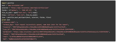 Virustotal Api