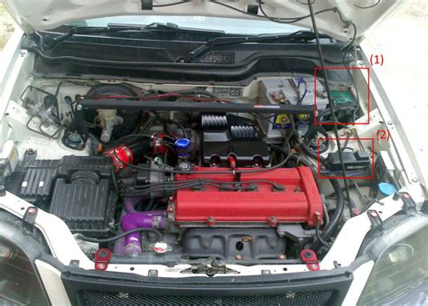 Предохранители Honda CR-V 1(RD1, RD2, RD3), схема