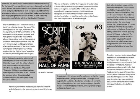 The Script Advert Analysis Ppt