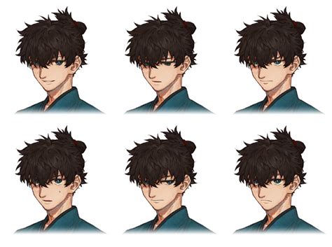 Miyamoto Iori Expressions Art Fate Samurai Remnant Art Gallery In