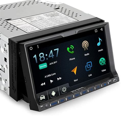 Pumpkin Android Double Din Car Stereo Sat Nav CD DVD: Amazon.co.uk ...