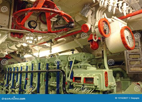 Submarine Engine Hall Editorial Image 170076322