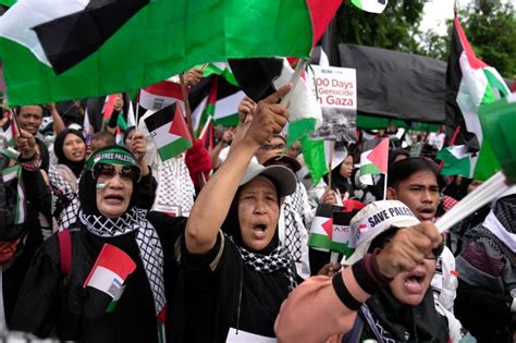 Pro Palestine Protests Held Around The World As Gaza War Nears 100 Days