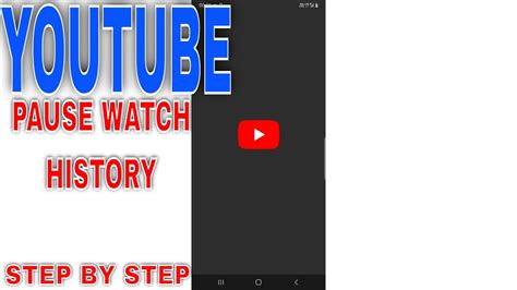 How To Pause Watch History In Youtube 🔴 Youtube