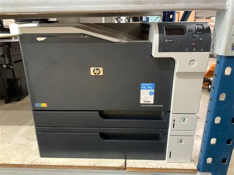 Selling Used Hp Color Laserjet Enterprise M750 Printer Series Computers And Tech Printers