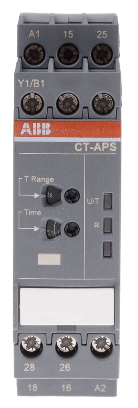 1SVR730180R3300 CT-APS.22S ABB | ABB DIN Rail Mount Timer Relay, 24 → ...