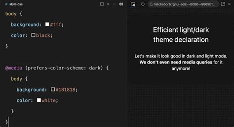 How To Switch Between Lightdark Mode In Css Ram Maheshwari ♾️ Posted On The Topic Linkedin