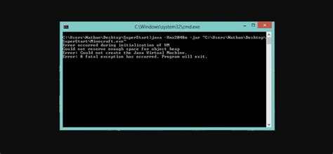 Error Occurred During Initialization Of Vm Minecraft Исправление ошибок и поиск оптимальных