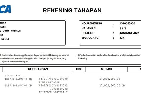 Rekening Koran Adalah Detail Fungsi Syarat Dan Cara Cetak Porn Sex