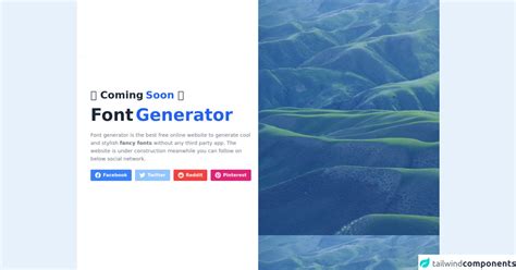 6 Free Tailwind Coming Soon Pages For Your Project