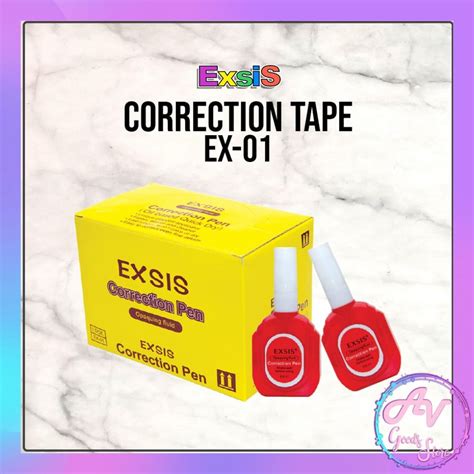 Jual Tip Ex Correction Fluid Correction Tape Cair Tip Ex Cair