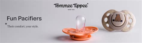 Tommee Tippee Fun Style Pacifiers Symmetrical Design BPA Free
