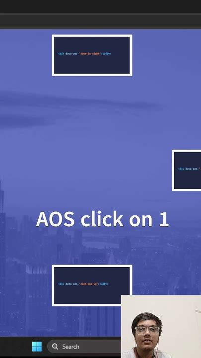 Aosanimate On Scroll No Js Shorts Codify Youtube