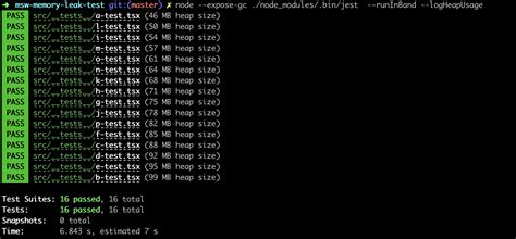 Possible Memory Leak In Nodejs Interception · Issue 710 · Mswjsmsw · Github