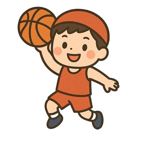 おしゃれバスケの試合前の静けさ｜イラスト・フリー素材なら「シンテリ」
