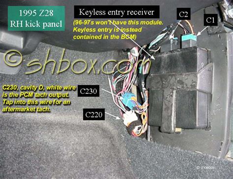 Where Is Factory Keyless Entry Module Electronics Located LS1TECH