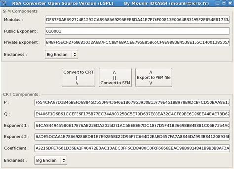 Rsa Converter