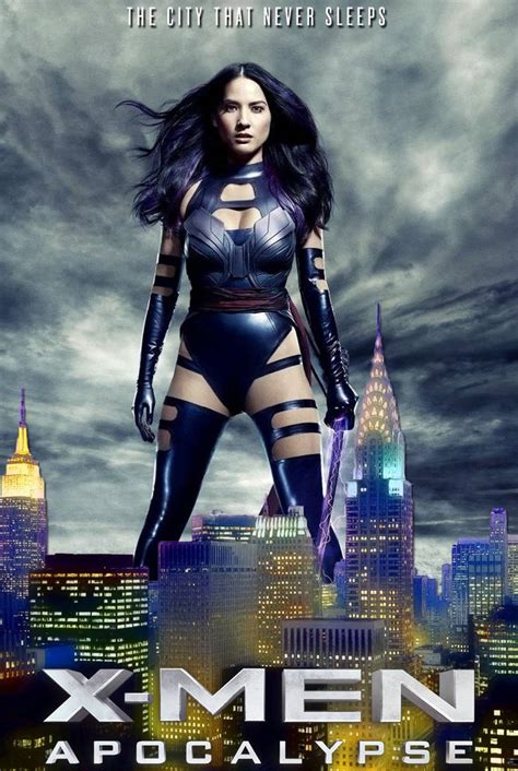 X Men Apocalypse Psylocke Movie Poster By Gt647 On Deviantart