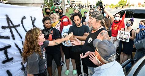 Fourth Day Of Protests Draws Hundreds To Denton Square Denton