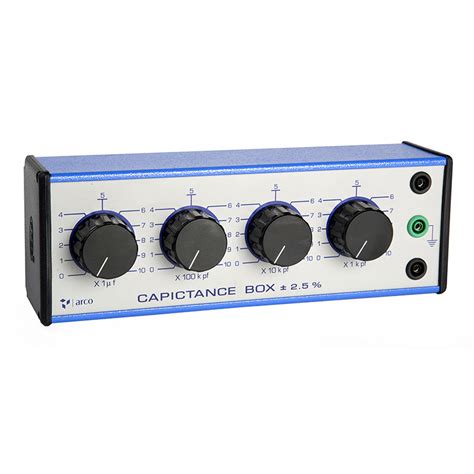 Capacitance Box Decade Dial Type Metal Arihantlab