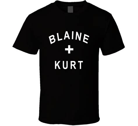 Blaine And Kurt Glee Favorite Tv Couple Fan T Shirt Tv Couples Shirts T Shirt