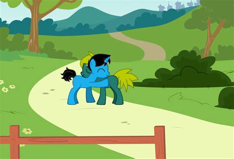 Thomas Hugs Frankie By Theredj50 On Deviantart