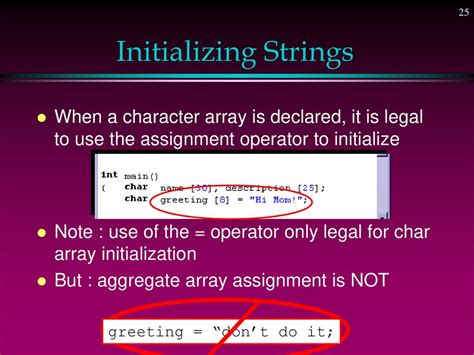 arrays and strings chapter ppt download